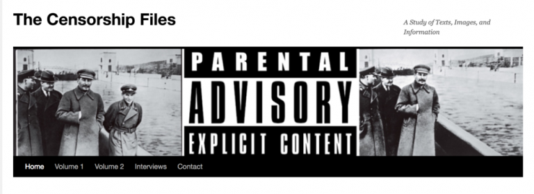 The Censorship Files: Using Digital Media to Teach Censored Media ...