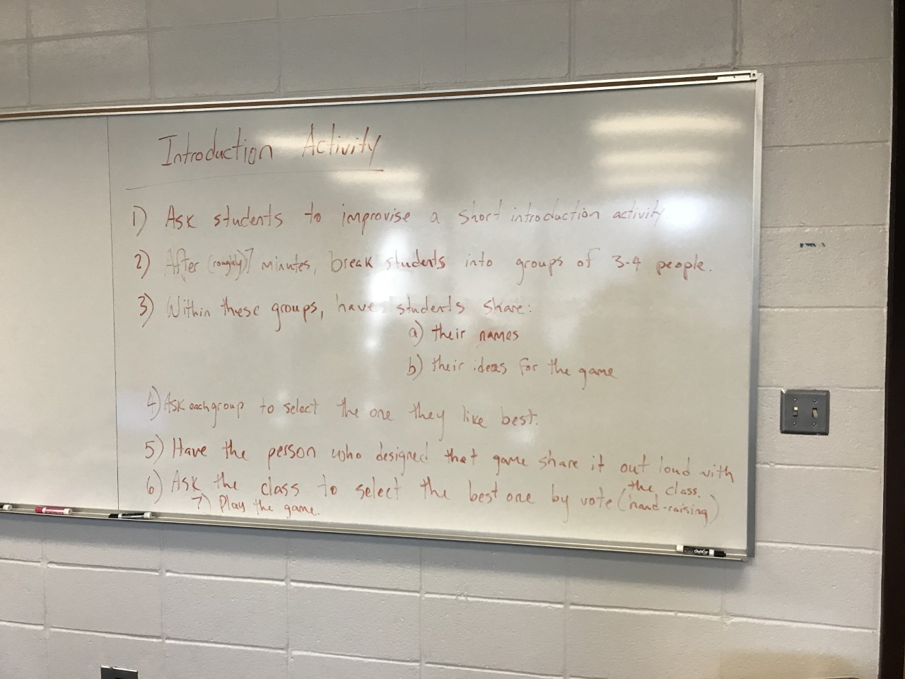 “My Name Is…”: Modifying the “Syllabus Day” Template in Technical ...